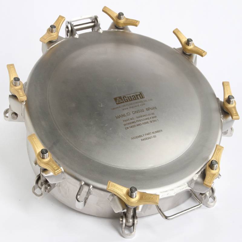 500 mm Deep Neckring Manlid Assembly — Guard Europe BV