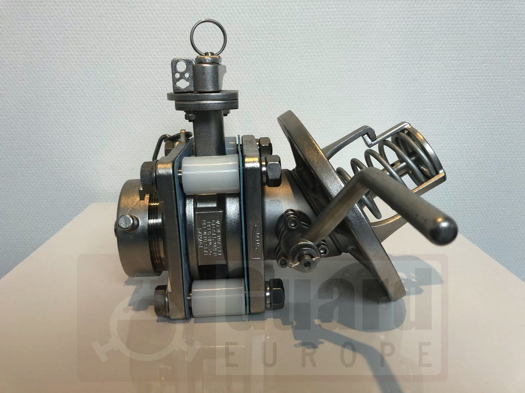 Bottom Discharge Foot Valve ISO Tank Container — Guard Europe BV